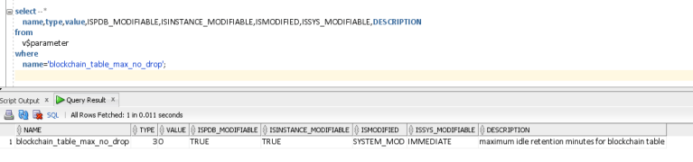Oracle Database 19c Blockchain Tables – Geodata Master
