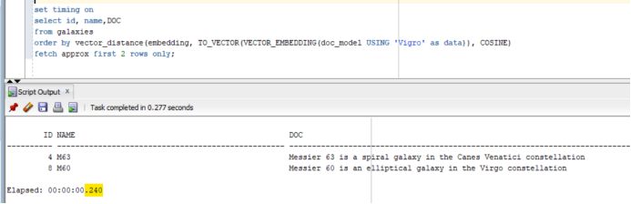 Oracle 26ai Vector Indexes – Geodata Master